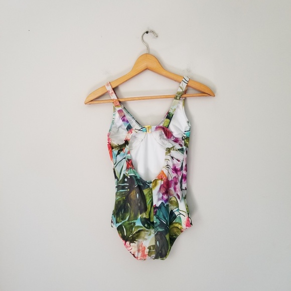 AGUA DE COCO | Swim | Agua De Coco One Piece Floral Swimsuit | Poshmark